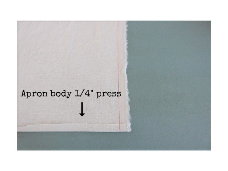 How to Make a Simple Cross Back Apron - Free Pattern - A BOX OF TWINE