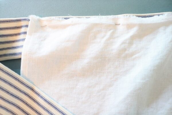 How to Sew a How to Make a Simple Linen Apron - Sewing Pattern - A BOX ...