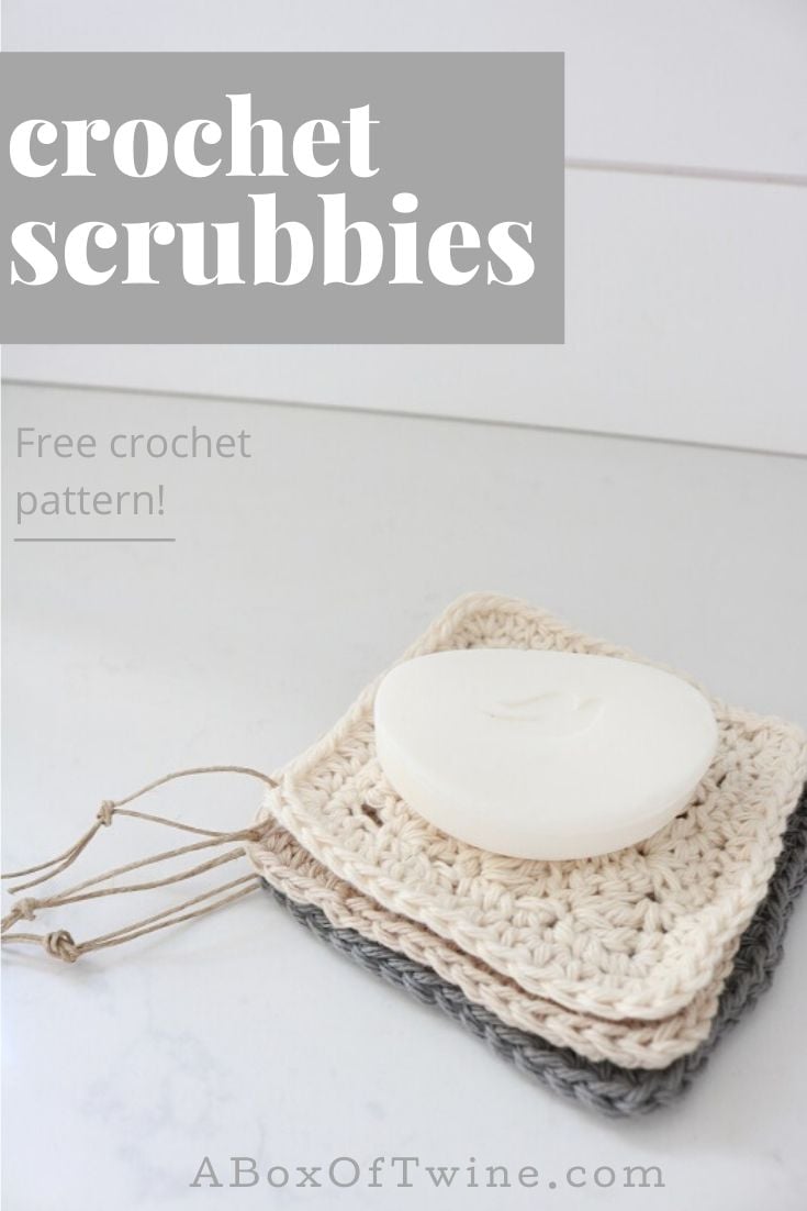 FREE Scrubby Crochet Pattern {Easy Scrubbies!} - A BOX OF TWINE