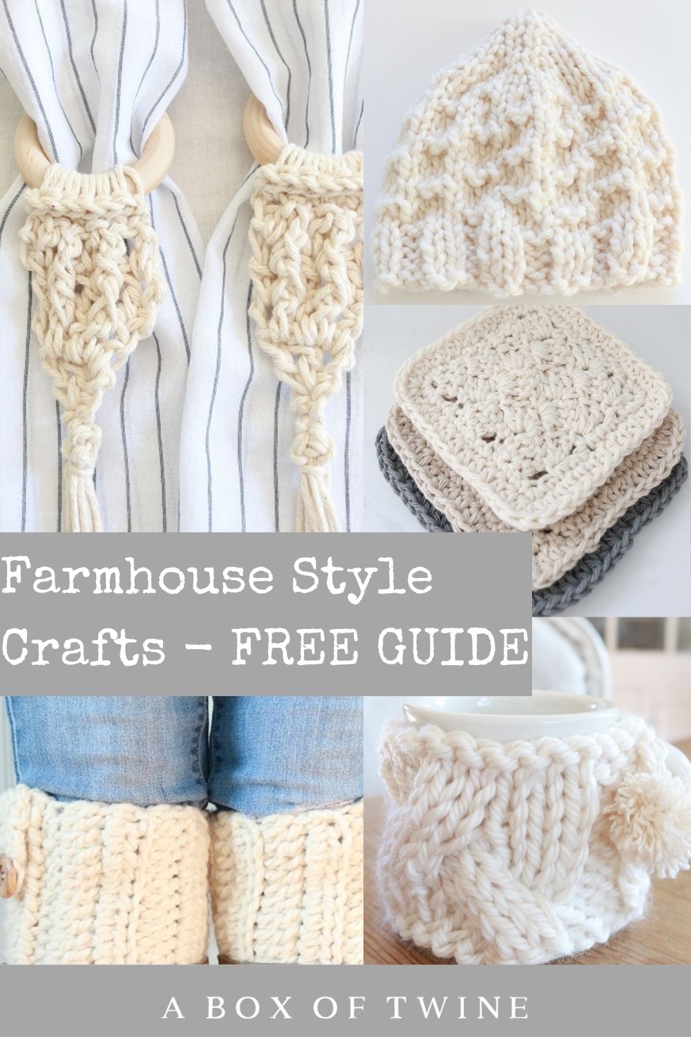 Guide to Farmhouse Style Crafts - A BOX OF TWINE