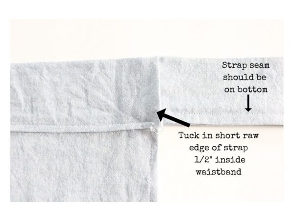 How to Sew a Half Apron in a Few Easy Steps - A BOX OF TWINE
