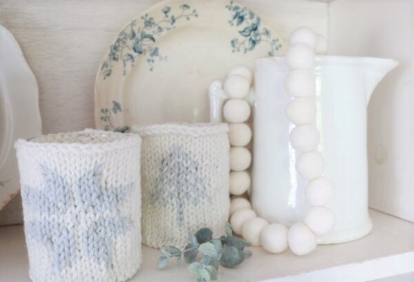 Knit Candle Cozy - Free Pattern! - A BOX OF TWINE