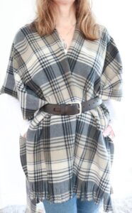 How to Make a Poncho {no sew!} - A BOX OF TWINE