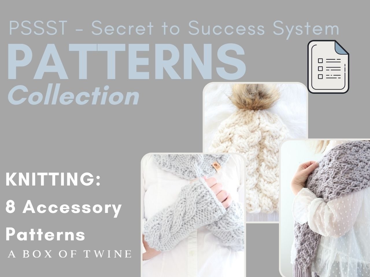 How to Knit Basic Knitting Stitches {free guide!} - A BOX OF TWINE