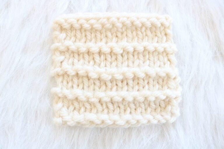 Easy Knitting Stitch Patterns {for beginners} - A BOX OF TWINE