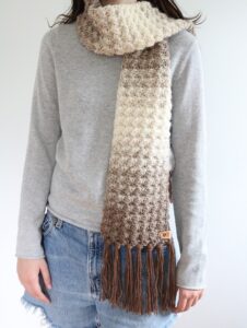 How to Crochet a Fall Scarf - A BOX OF TWINE