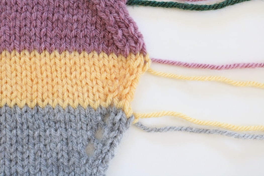 Knit Increase and Decrease Stitches - A BOX OF TWINE