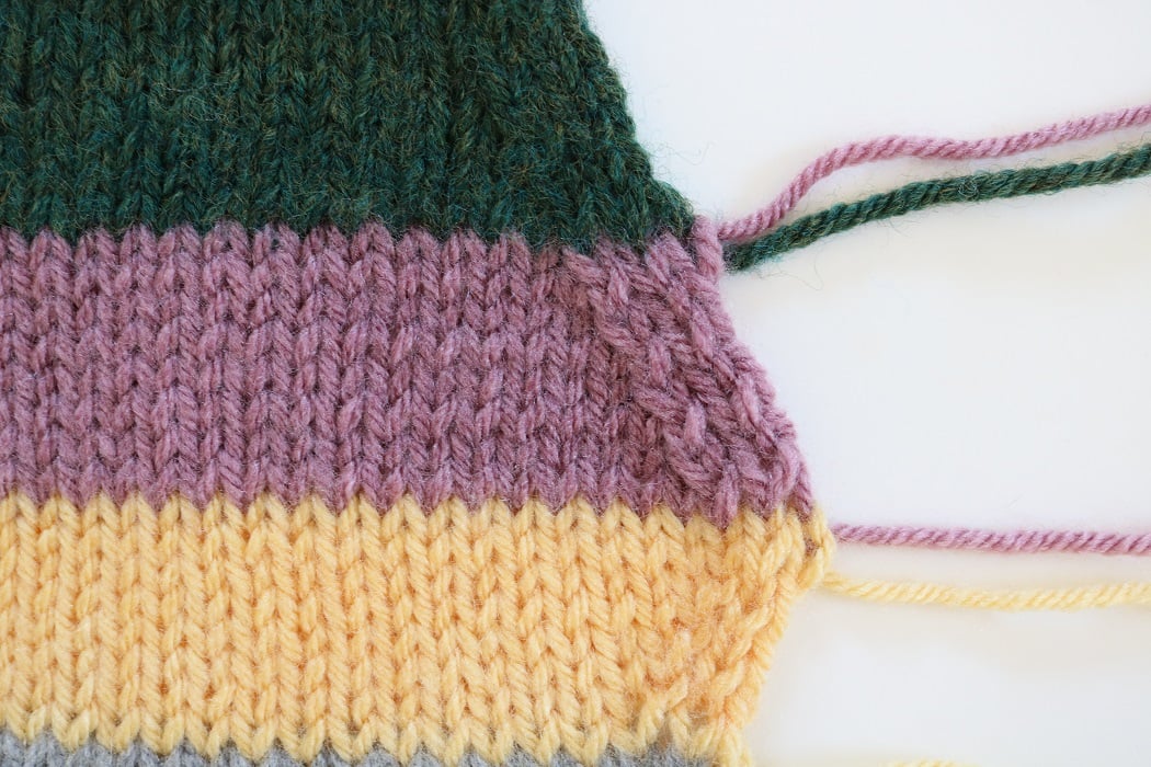 Knit Increase and Decrease Stitches - A BOX OF TWINE