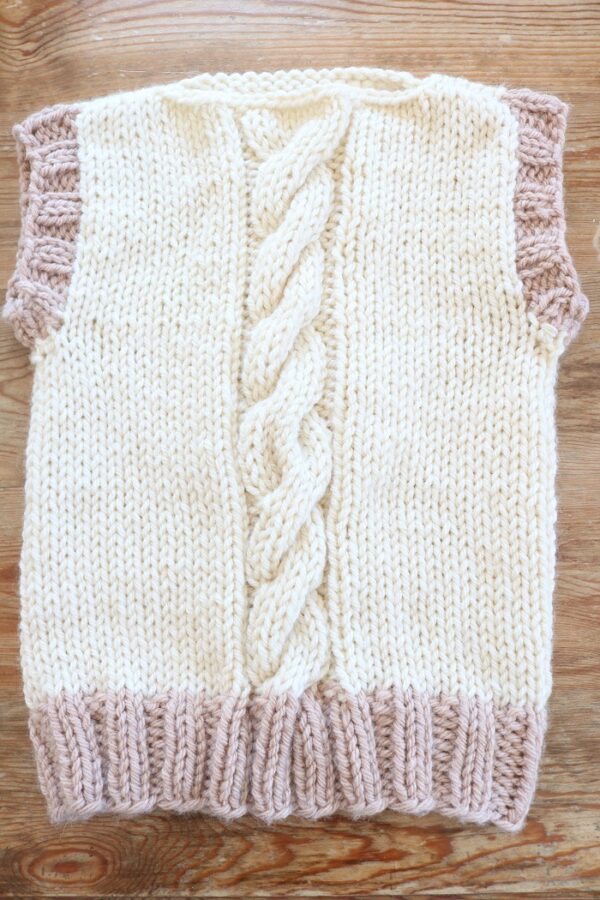 FREE Knitted Vest Pattern - A BOX OF TWINE