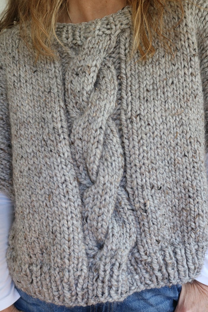 Knit Poncho FREE Pattern! - A BOX OF TWINE