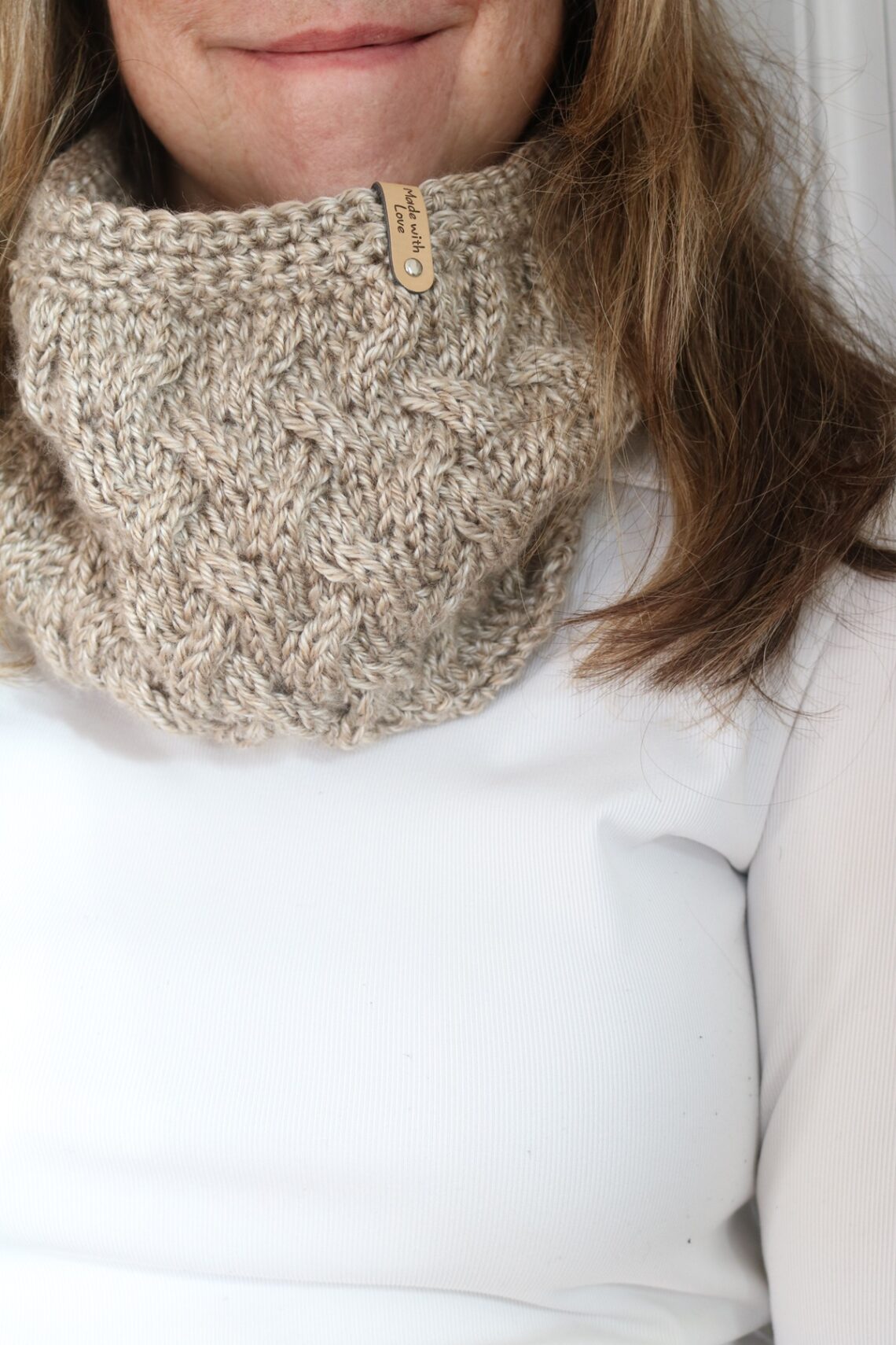 Cable Knit Cowl Pattern {FREE!} - A BOX OF TWINE
