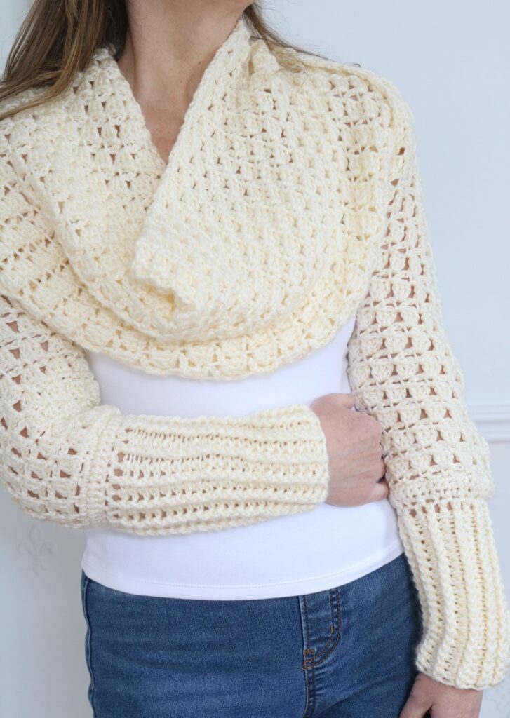Sweater Scarf Crochet Pattern {FREE!} - A BOX OF TWINE
